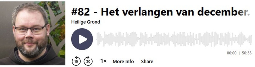 Broeder Jan ter Maat in podcast over decembermaand – Minderbroeders ...